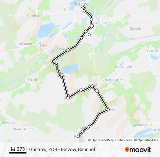 273 Route: Schedules, Stops & Maps - Boitin, Kirche (Updated)