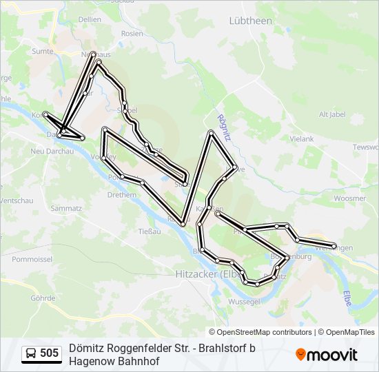 505 Route: Schedules, Stops & Maps - Wehningen (Updated)