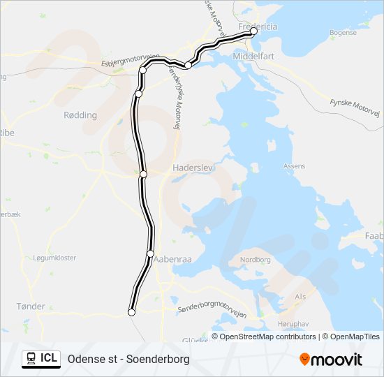 icl Route: Fahrpläne, Haltestellen & Karten - Tinglev St. (Aktualisiert)