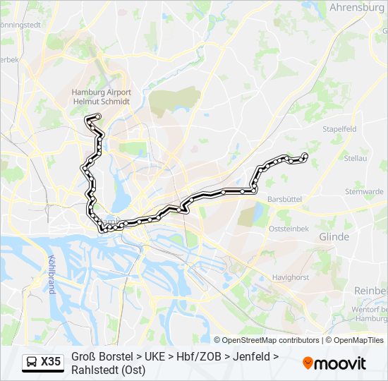 x35 Route: Schedules, Stops & Maps - Am Licentiatenberg (Updated)