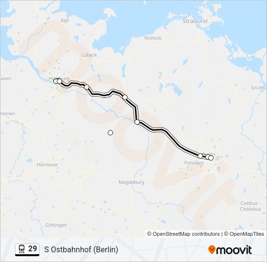 29 Route: Schedules, Stops & Maps - S Ostbahnhof (Berlin) (Updated)