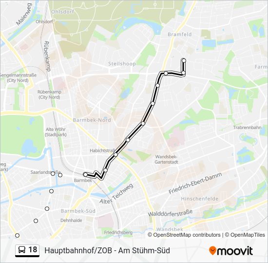 18 Route: Schedules, Stops & Maps - Heukoppel (Updated)
