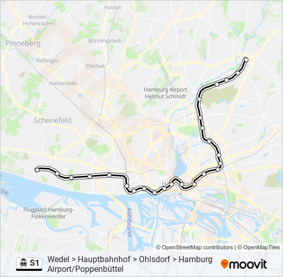 s1 Route: Fahrpläne, Haltestellen & Karten - Blankenese (Aktualisiert)