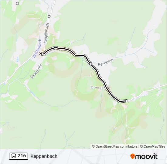 216 Route: Schedules, Stops & Maps - Keppenbach (Updated)