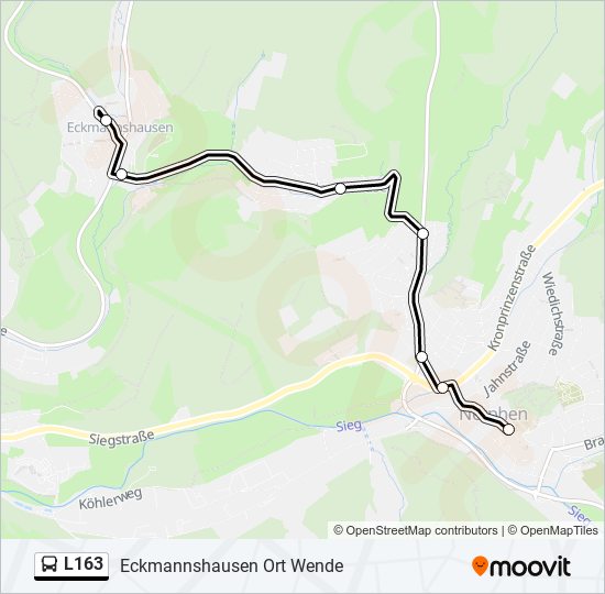 l163 Route: Schedules, Stops & Maps - Eckmannshausen Ort Wende (Updated)