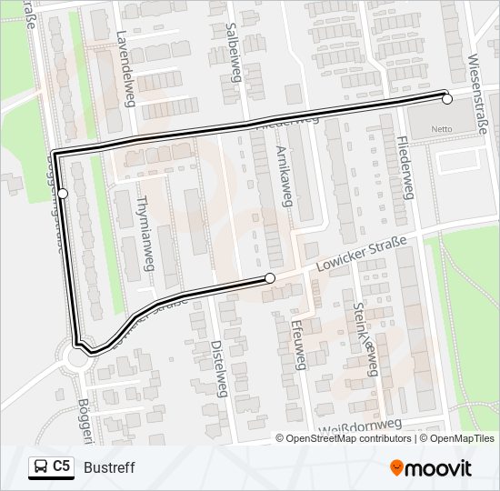 c5 Route: Schedules, Stops & Maps - Bustreff (Updated)