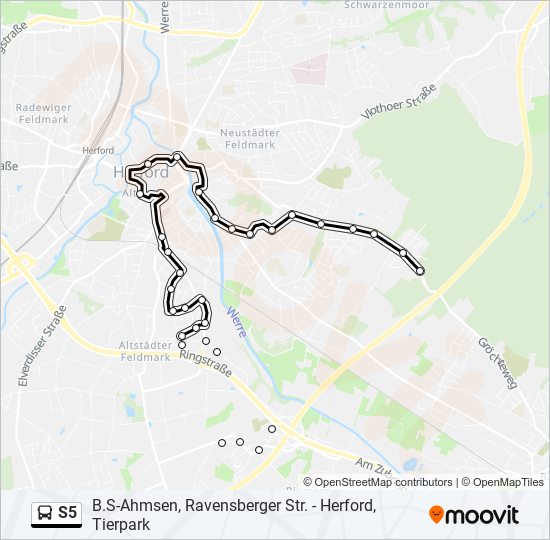 s5 Route: Schedules, Stops & Maps - Tierpark (Updated)