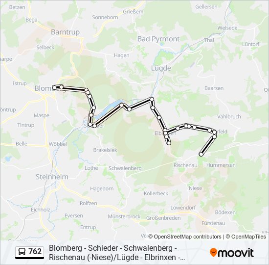 762 Route: Schedules, Stops & Maps - Blomberg, Schulzentrum (Updated)