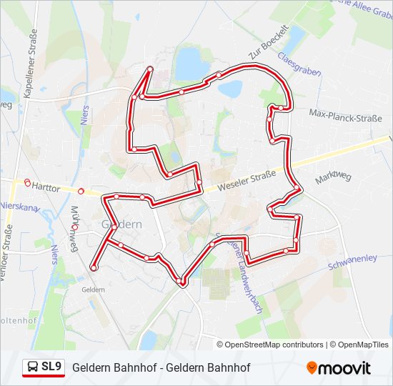 sl9 Route: Schedules, Stops & Maps - Geldern Bahnhof (Updated)