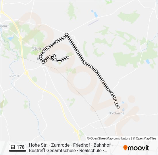 178 Route: Schedules, Stops & Maps - Borghorst, Ostendorf Nr. 14 (Updated)