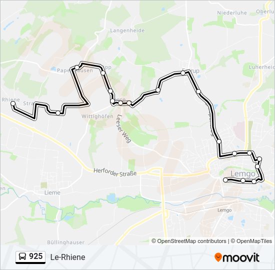 925 Route: Fahrpläne, Haltestellen & Karten - Le-Rhiene (Aktualisiert)