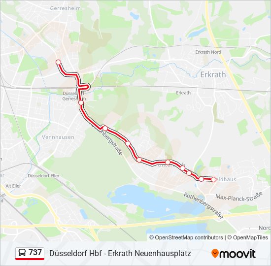 737 Route: Schedules, Stops & Maps - D-Norbert-Schmidt-Straße (Updated)