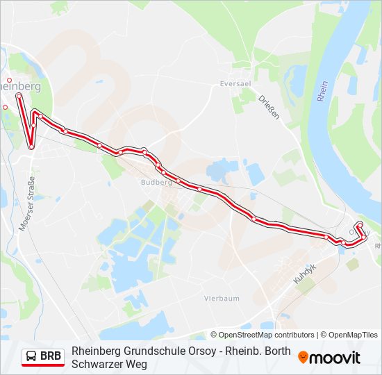 brb Route: Schedules, Stops & Maps - Rheinberg Grundschule Orsoy (Updated)