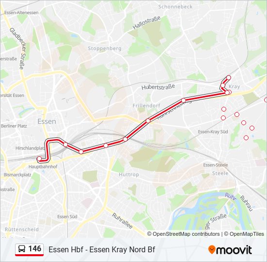 146 Route: Schedules, Stops & Maps - Essen Hbf (Updated)