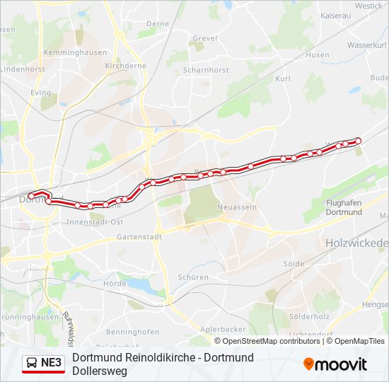 ne3 Route: Schedules, Stops & Maps - Dortmund Hbf (Updated)