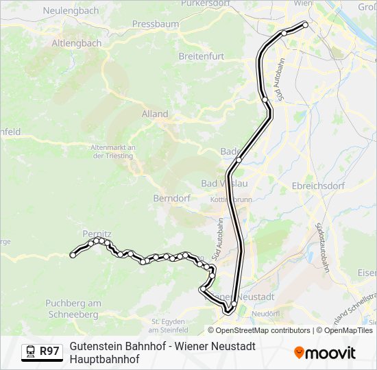 r97 Route: Schedules, Stops & Maps - Wien Hauptbahnhof (Updated)