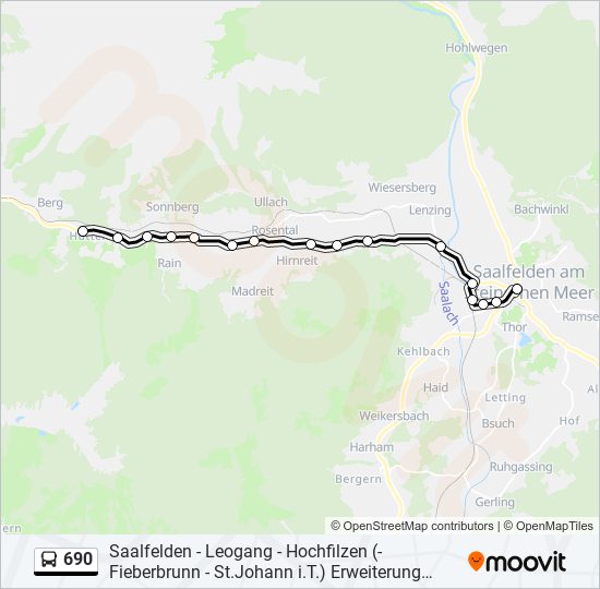 690 Route: Schedules, Stops & Maps - Hütten Ortsmitte (Updated)