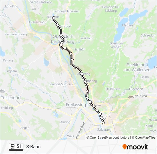 s1 Route: Schedules, Stops & Maps - S-Bahn (Updated)