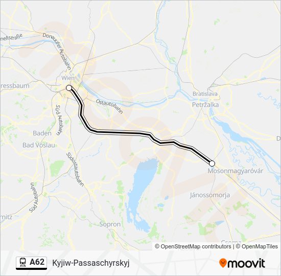 a62 Route: Schedules, Stops & Maps - Kyjiw-Passaschyrskyj (Updated)