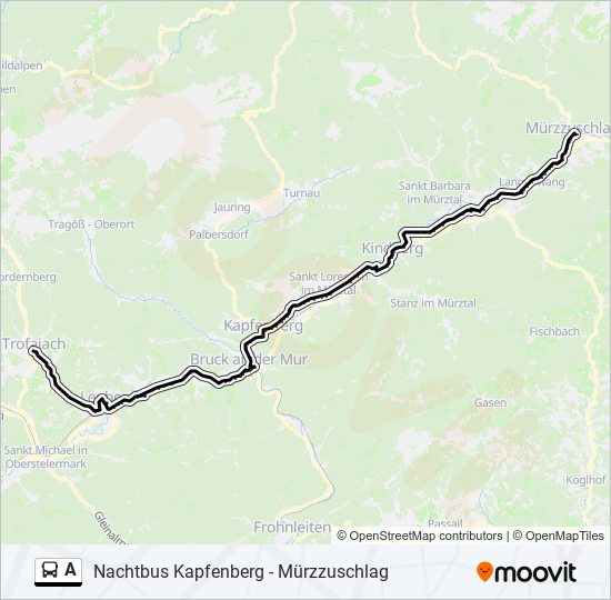 a Route: Schedules, Stops & Maps - Nachtbus Kapfenberg - Mürzzuschlag ...