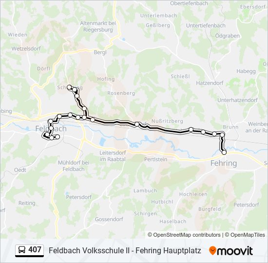 407 Route: Schedules, Stops & Maps - Fehring Industriepark (Updated)