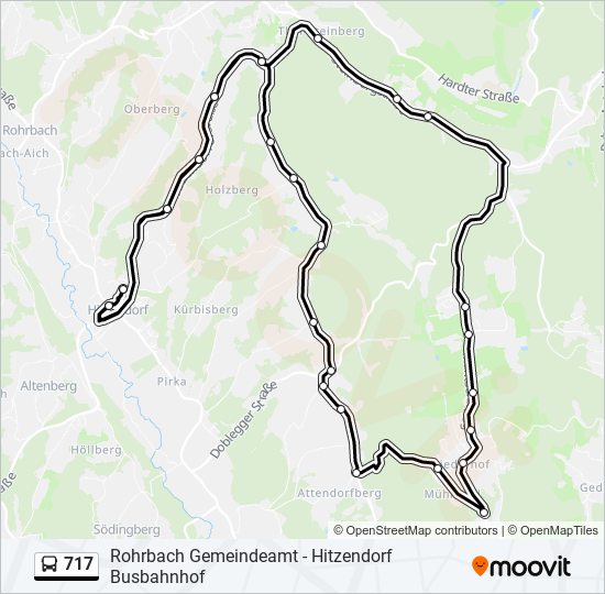 717 Route: Schedules, Stops & Maps - Hitzendorf Schulzentrum Über ...