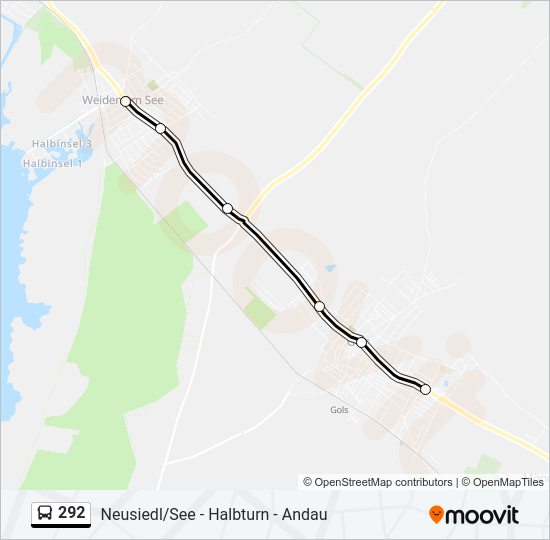 292 Route: Schedules, Stops & Maps - Weiden am See Raiffeisenplatz ...