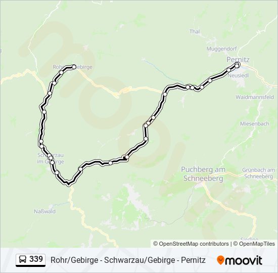 339 Route: Schedules, Stops & Maps - Rohr Im Gebirge Gemeindeamt (Updated)