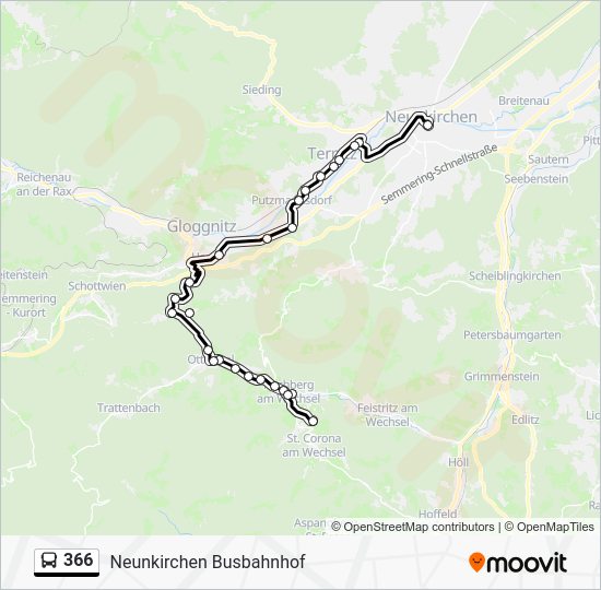 366 Route: Schedules, Stops & Maps - Neunkirchen Busbahnhof (Updated)