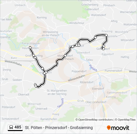 485 Route: Schedules, Stops & Maps - Gerersdorf Gemeindeamt (Updated)