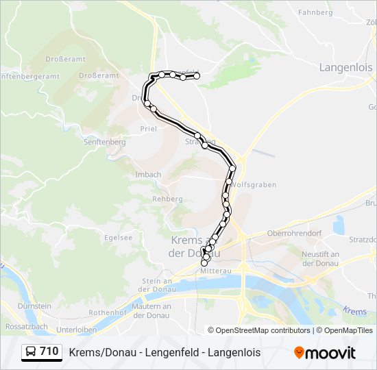 710 Route: Schedules, Stops & Maps - Lengenfeld Langenloiser Straße (Updated)