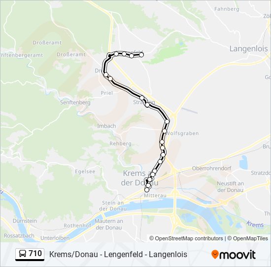 710 Route: Schedules, Stops & Maps - Lengenfeld Langenloiser Straße ...