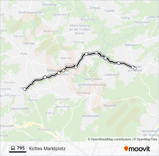795 Route: Schedules, Stops & Maps - Kottes Marktplatz (Updated)