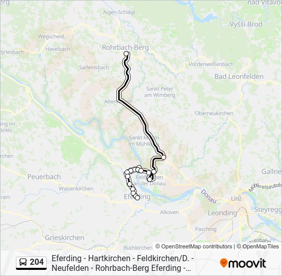 204 Route: Schedules, Stops & Maps - Rohrbach-Berg Busterminal ...