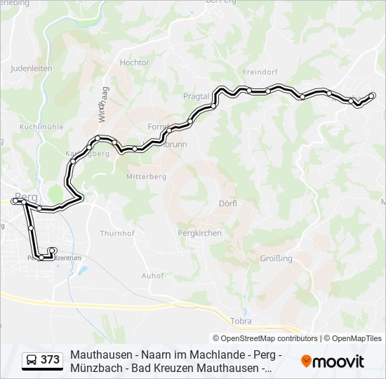 373 Route: Schedules, Stops & Maps - Münzbach (Updated)