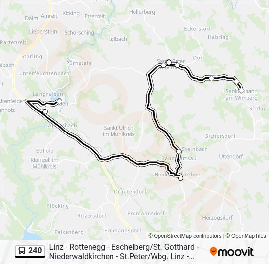 240 Route: Schedules, Stops & Maps - Neufelden Markt (Updated)