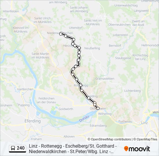 240 Route: Schedules, Stops & Maps - Ottensheim Marktplatz (Updated)