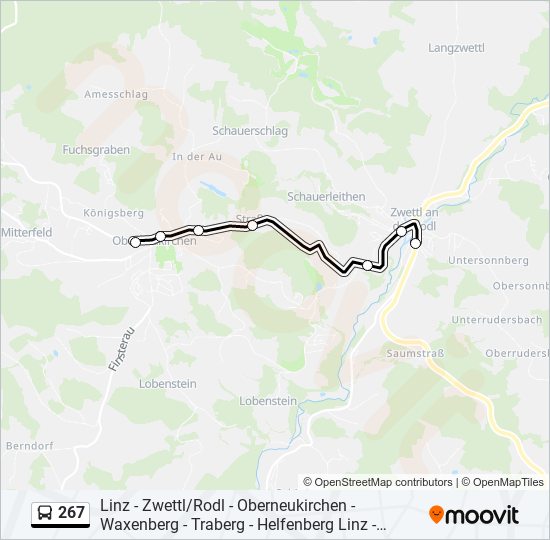 267 Route: Schedules, Stops & Maps - Oberneukirchen (Updated)
