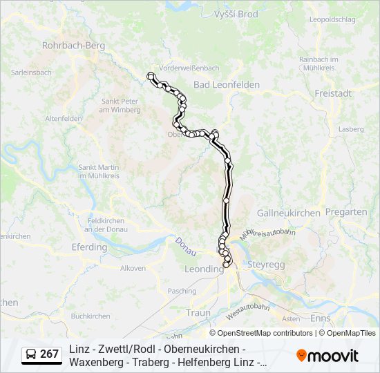 267 Route: Schedules, Stops & Maps - Helfenberg Via Traberg (Updated)