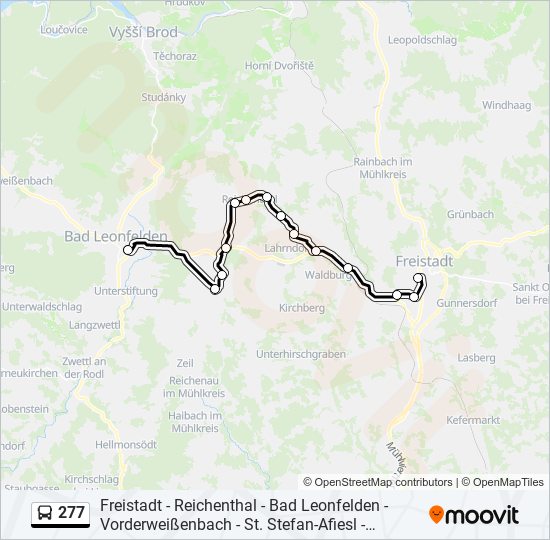 277 Route: Schedules, Stops & Maps - Bad Leonfelden (Updated)