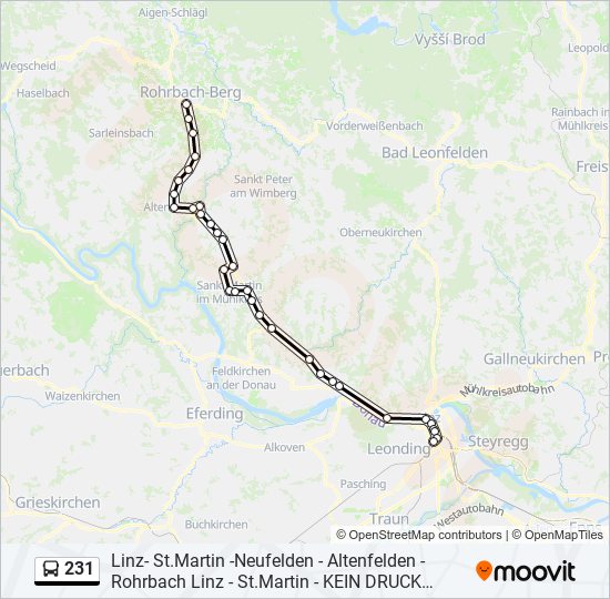 231 Route: Schedules, Stops & Maps - Linz Hbf (Updated)