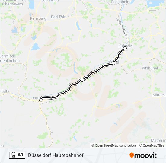a1 Route: Schedules, Stops & Maps - Nürnberg Hauptbahnhof (Updated)