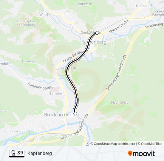 s9 Route: Schedules, Stops & Maps - Kapfenberg (Updated)