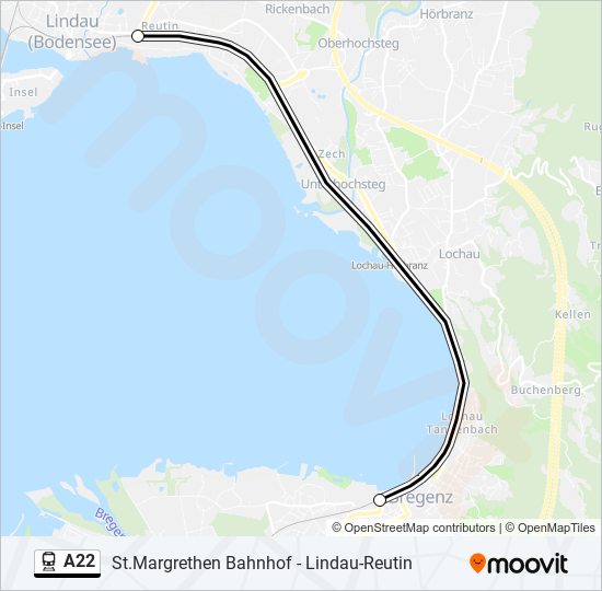 a22 Route: Schedules, Stops & Maps - Bludenz Bahnhof (Updated)