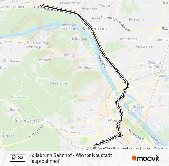 S3 Route: Schedules, Stops & Maps - Stockerau Bahnhof (Updated)