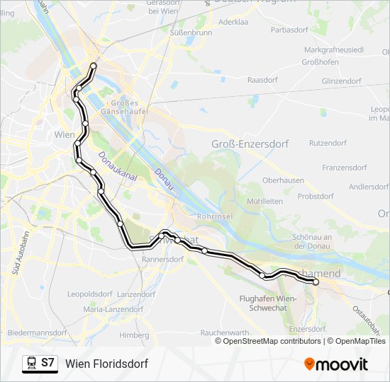 S7 Route: Schedules, Stops & Maps - Wien Floridsdorf (Updated)