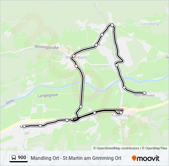 900 Route: Schedules, Stops & Maps - Haus (Updated)