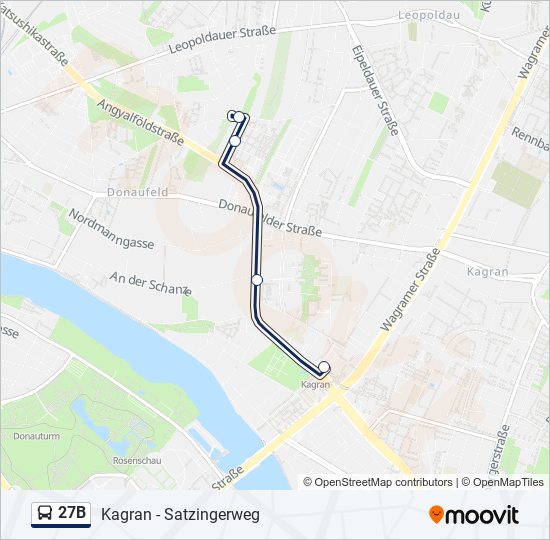 27b Route: Schedules, Stops & Maps - Satzingerweg (Updated)