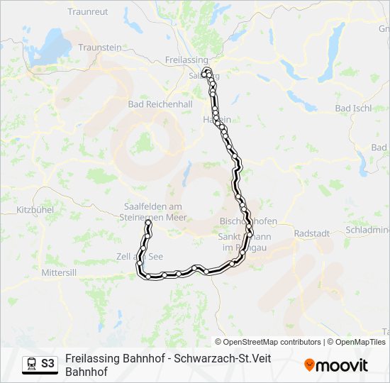 s3 Route: Schedules, Stops & Maps - Wörgl Hbf (Updated)