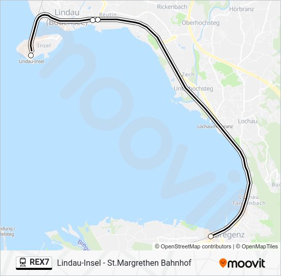 rex7 Route: Fahrpläne, Haltestellen & Karten - Lindau-Insel (Aktualisiert)